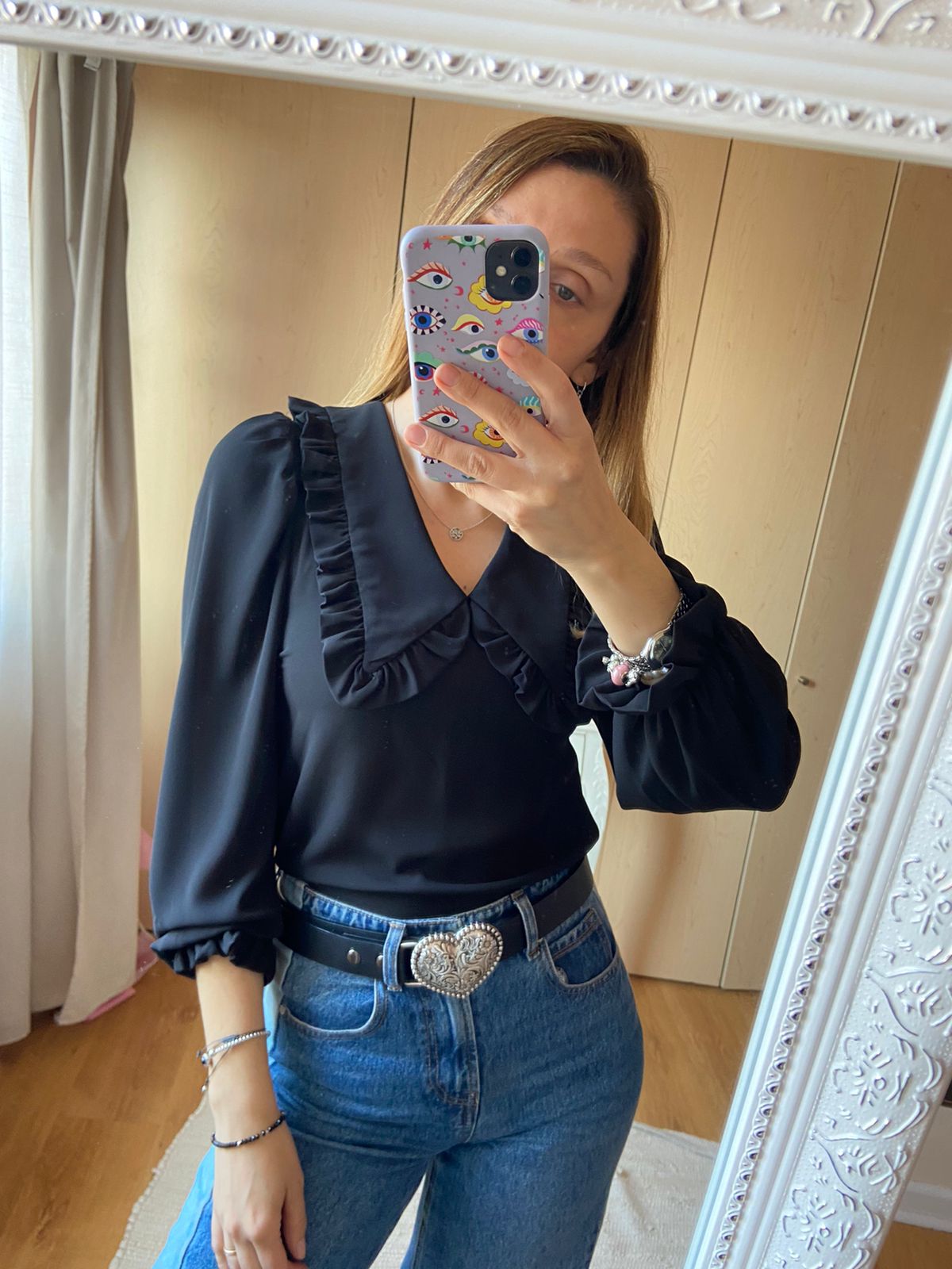 Blusa Victoria Negra – Me Mató